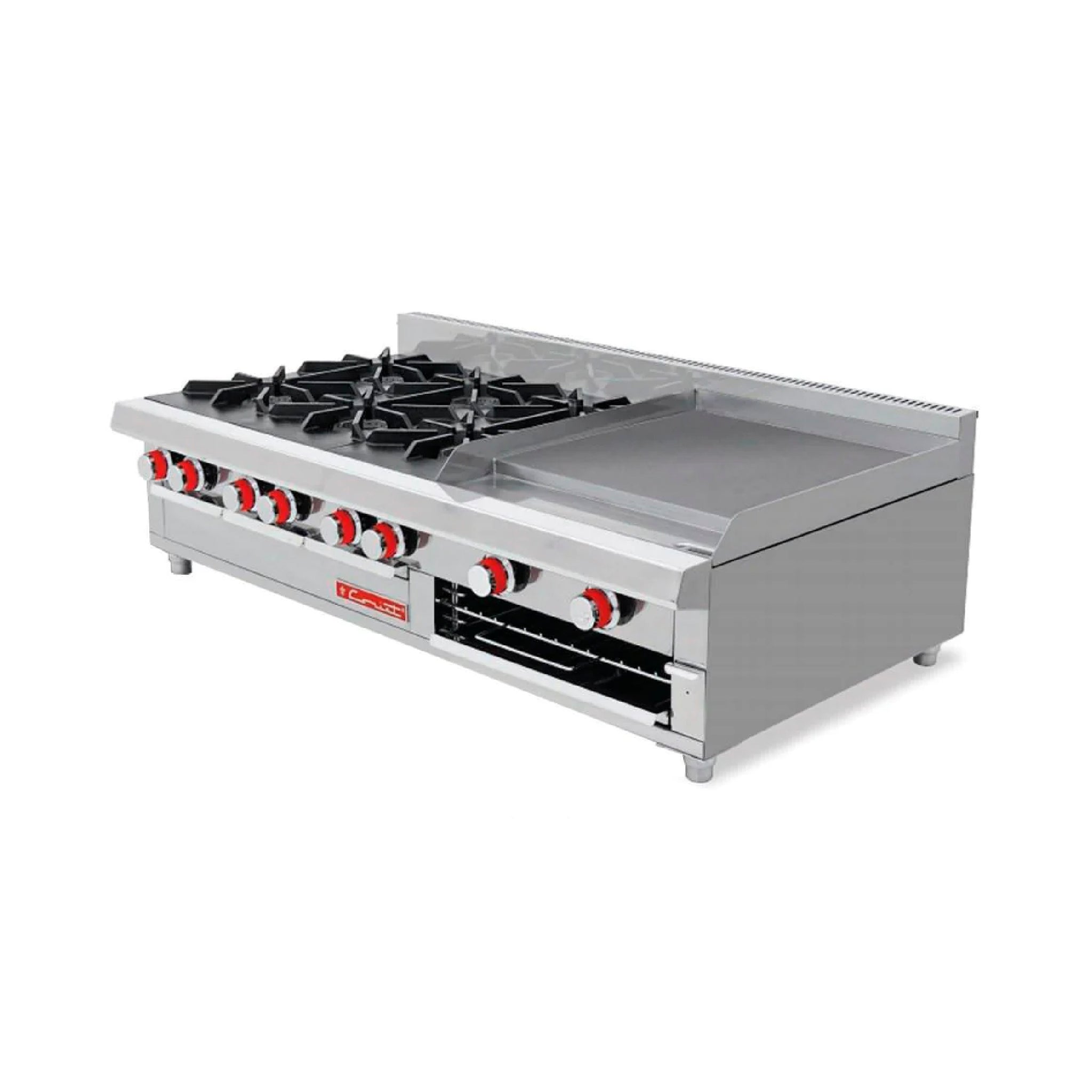 Estufa a gas Coriat modelo EC-6-Grill de Mesa Máster – Innova Food Service